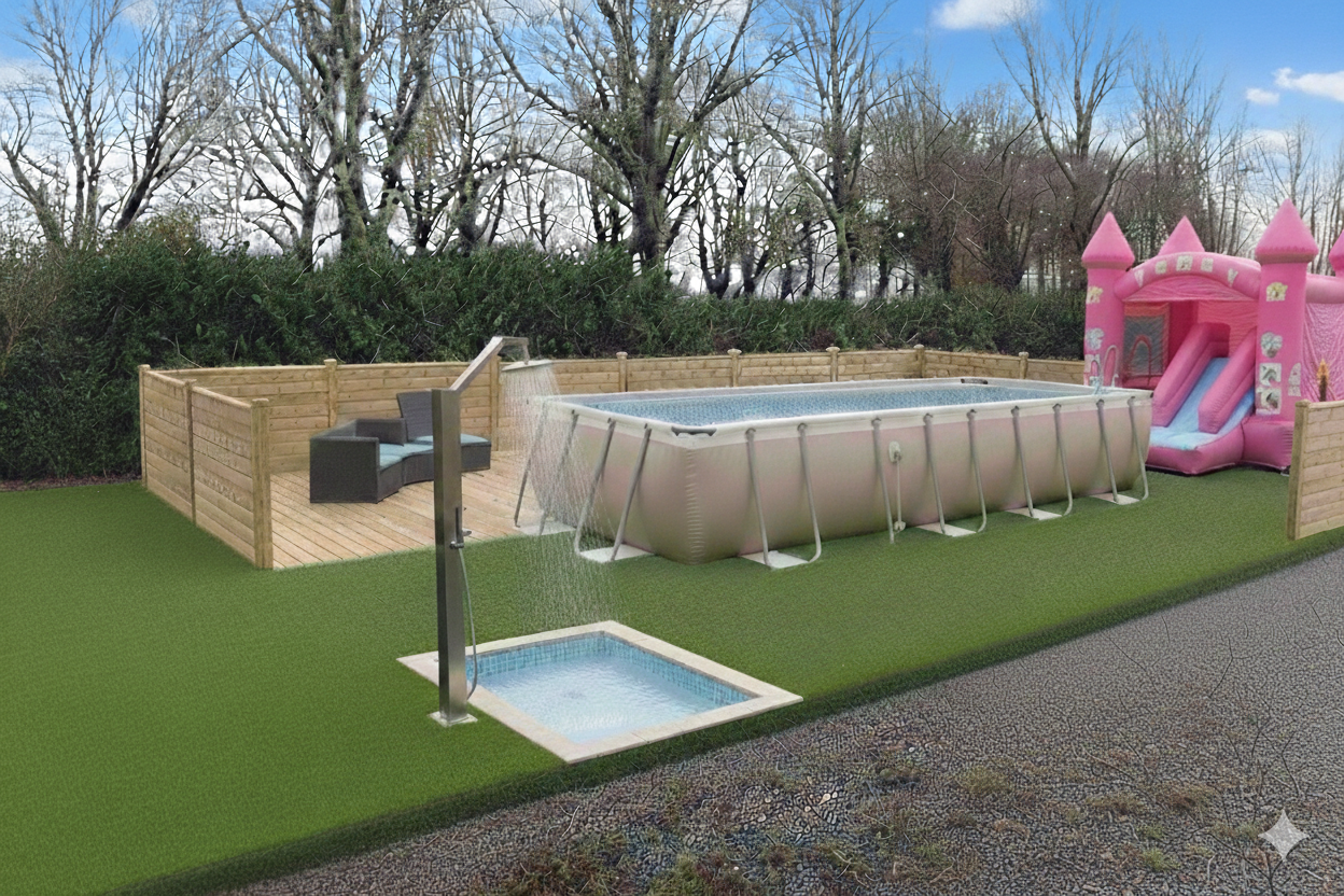 Camping 3 étoiles avec piscine chauffée à Machecoul près de Nantes et ...